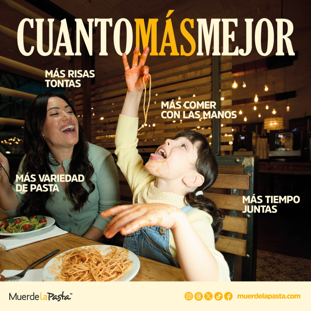 Muerde la Pasta lanza “Cuanto Más Mejor” su nueva campaña de branding ...
