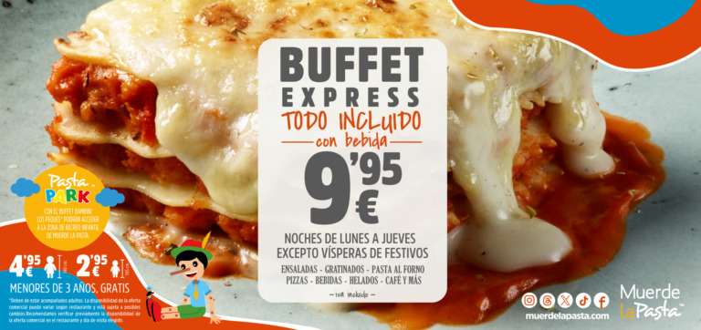 Restaurantes italianos con buffet libre | Muerde la Pasta