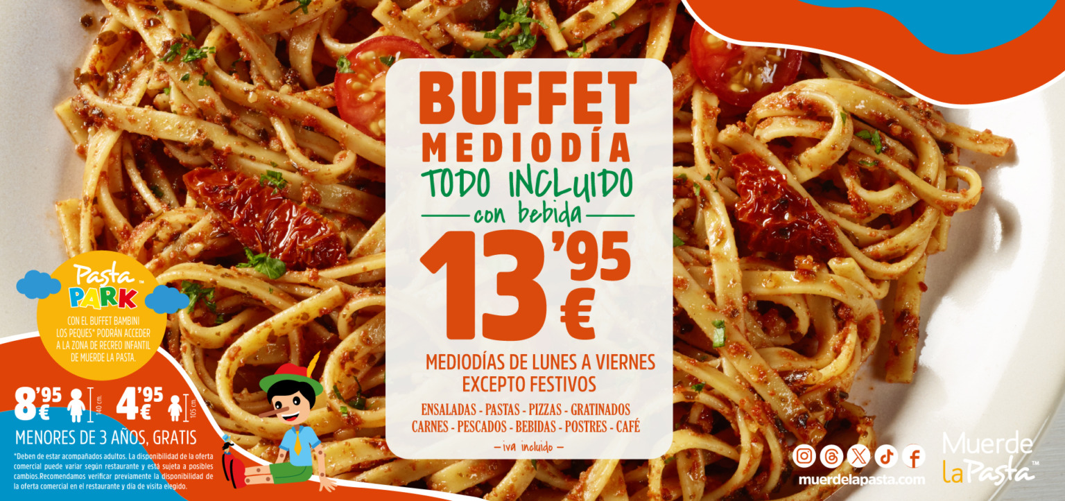 Restaurantes italianos con buffet libre | Muerde la Pasta